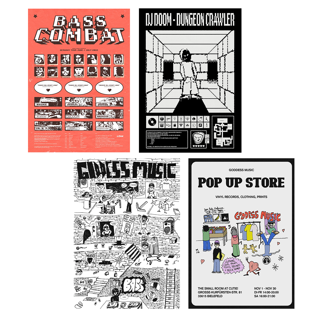 Poster Bundle – Goddess Music